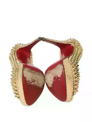 CHRISTIAN LOUBOUTIN Studded Platform Pumps