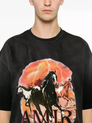 Amiri Plains Graphic T-shirt - Black