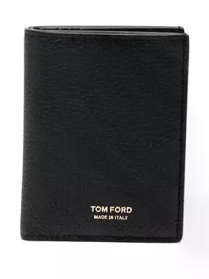 TOM FORD Leather Wallet - Black