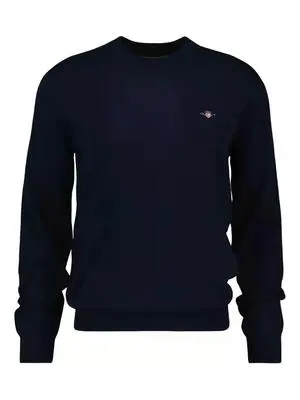 Gant C-neck Sweater - Blue