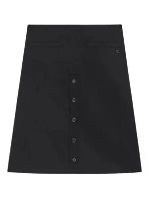 COURREGES Buttoned Midi Skirt