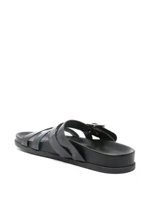 ANCIENT GREEK SANDALS Filipa Buckle-strap Sandals - Black