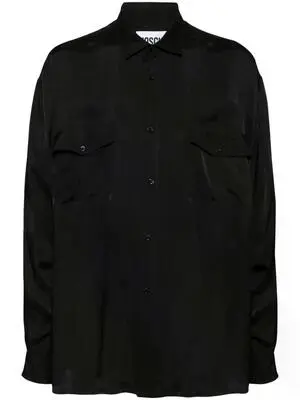 Moschino Long Sleeves Shirt - Black