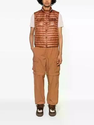Moncler Gumiane Quilted Down Gilet - Red