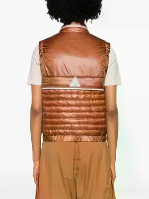 Moncler Gumiane Quilted Down Gilet - Red
