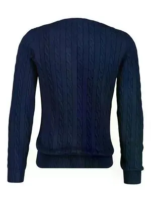 Gant Cable-knit Crew-neck Sweater