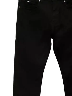 BOSS Delaware Slim-fit Trousers - Black