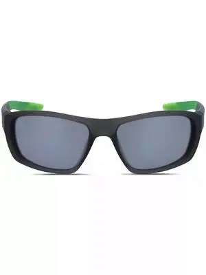 Nike Brazen Boost Rectangle-frame Sunglasses - Grey