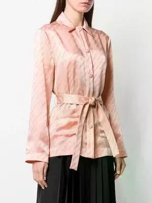 Off-White Belted Logo Shirt