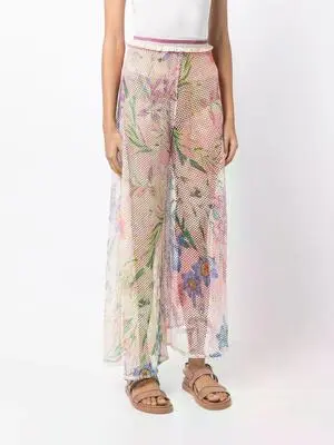 PatBO Iris Mesh-panel Trousers