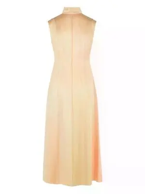 JIL SANDER Deep-neckline Sleeveless Dress - Neutrals
