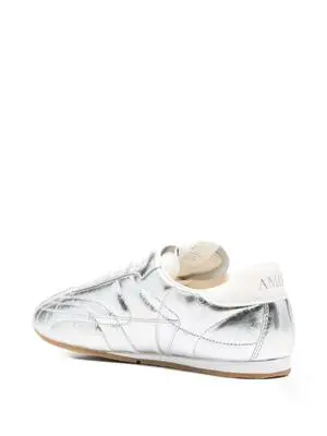 Amiri Pacific Football Slim Sneakers - Silver