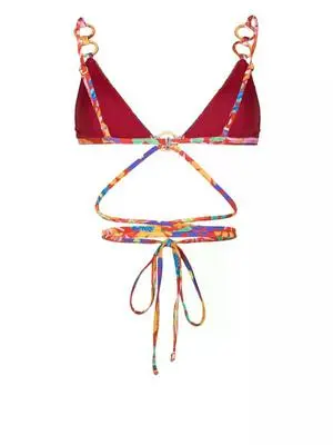 PatBO Aster Wrap Bikini Top