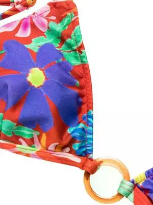 PatBO Aster Wrap Bikini Top
