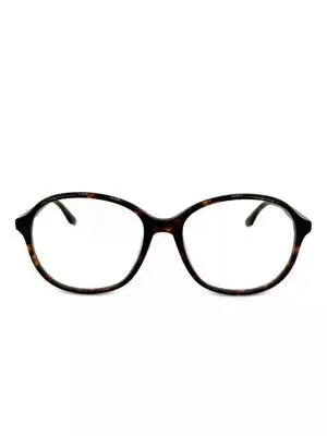 PETER AND MAY Solenne Round-frame Glasses - Brown