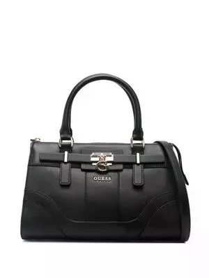 Guess Logo-plaque Padlock-detail Tote