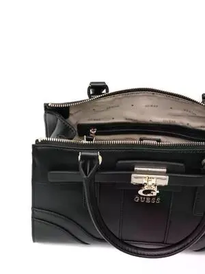 Guess Logo-plaque Padlock-detail Tote