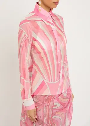 Emilio Pucci Printed Cotton Shirt