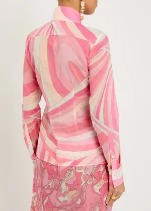 Emilio Pucci Printed Cotton Shirt