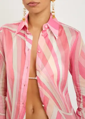 Emilio Pucci Printed Cotton Shirt