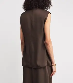 Camilla And Marc Satin Aaron Sleeveless Top