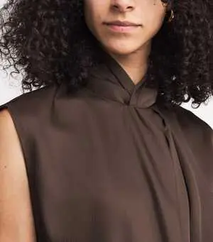 Camilla And Marc Satin Aaron Sleeveless Top