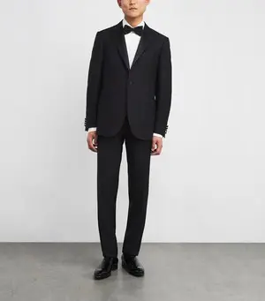 Canali Wool-silk Tuxedo Jacket