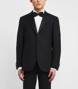 Canali Wool-silk Tuxedo Jacket