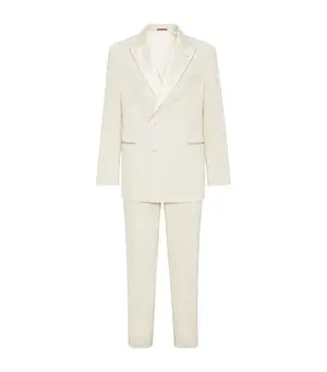 Brunello Cucinelli White Tuxedos