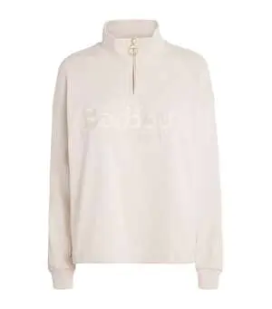 Barbour Cotton Sara Half-zip Sweatshirt