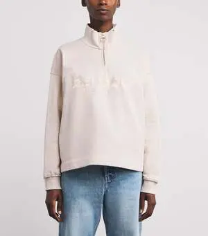 Barbour Cotton Sara Half-zip Sweatshirt