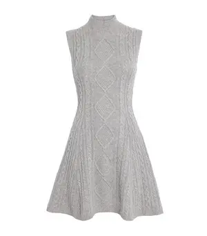 Staud Wool-blend Charade Mini Dress