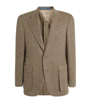 Polo Ralph Lauren Linen-blend Tailored Herringbone Blazer