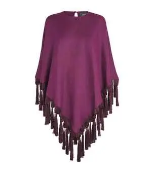 TALLER MARMO Linen Gloria Poncho