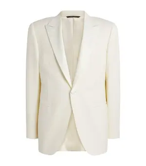 Canali Wool Tuxedo Jacket