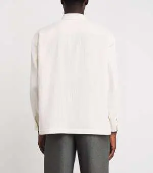 Issey Miyake Double Weave Crepe Shirt
