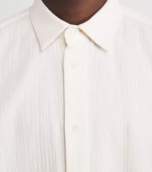 Issey Miyake Double Weave Crepe Shirt
