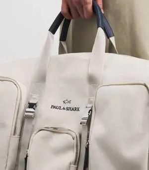 Paul & Shark Cotton-blend Canvas Duffle Bag