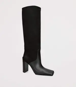 Alaïa Leather Knee-high Boots - Black