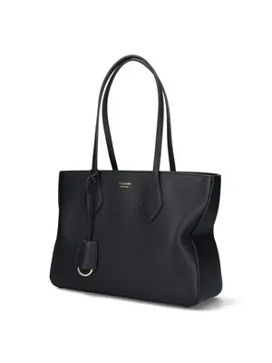 FERRAGAMO Small 'star' Tote Bag - Black