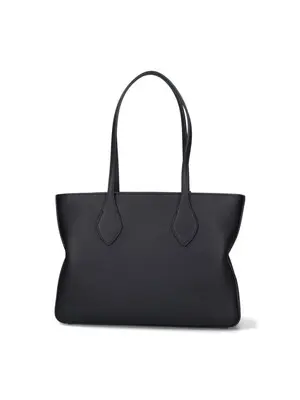 FERRAGAMO Small 'star' Tote Bag - Black