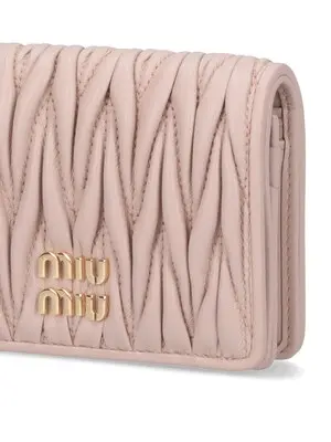 Miu Miu Small Matelassé Wallet