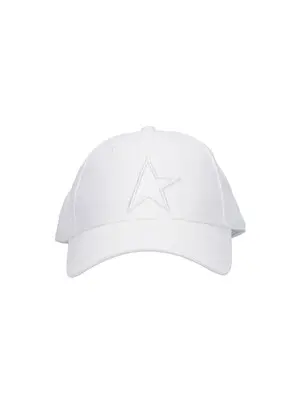 GOLDEN GOOSE Baseball Cap - Cream