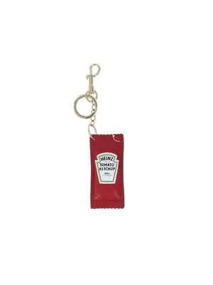 ANYA HINDMARCH Heinz Ketchup Charm Keyring - Red