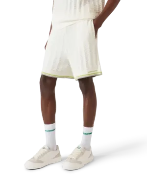 Casablanca Tennis Boucle Shorts - Multicolor