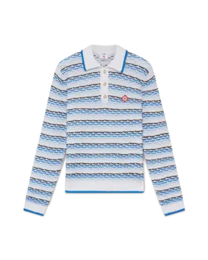 Casablanca Long Sleeve Polos For Men
