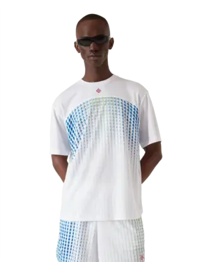 Casablanca Tennis Tech Short Sleeve T-shirt - Multicolor