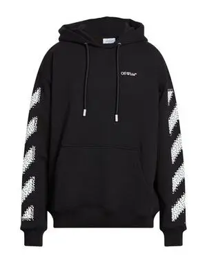 OFF-WHITE™ Cotton Blend Sweatshirt - Black