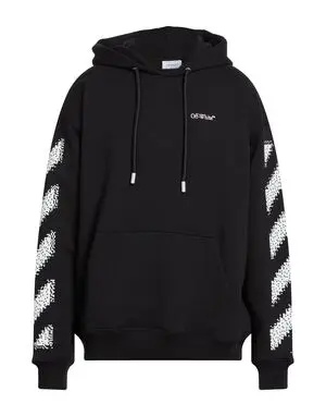 OFF-WHITE™ Cotton Blend Sweatshirt - Black