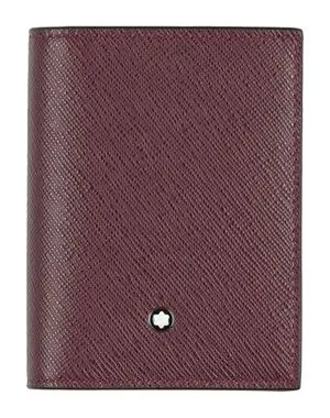 Montblanc Wallet Plum Leather - Purple